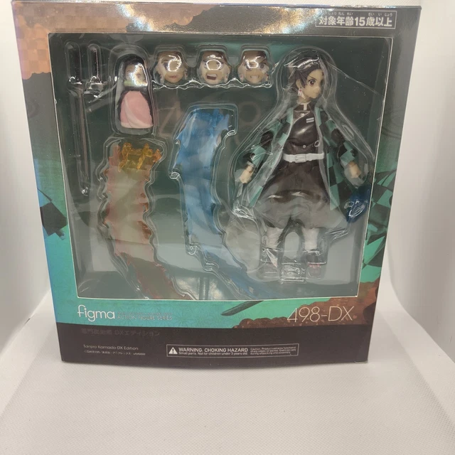 NEW DEMON SLAYER Figma Tanjiro Deluxe Edition Figure Boxrd 498-DX £27. ...