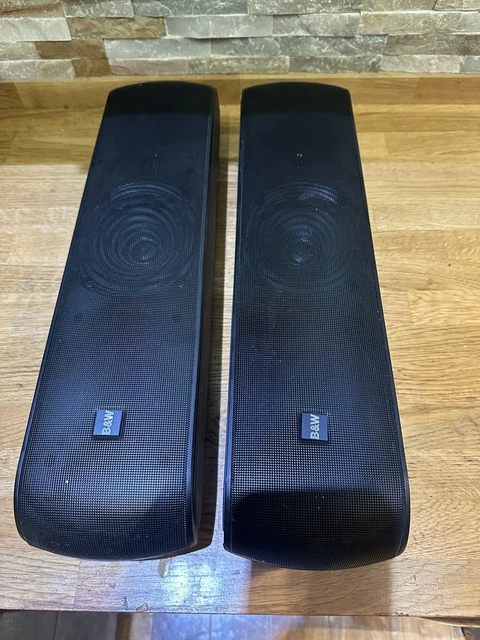 100W B&W VM1 bowers & wilkins SURROUND satellite black speakers 8Ω £46. ...