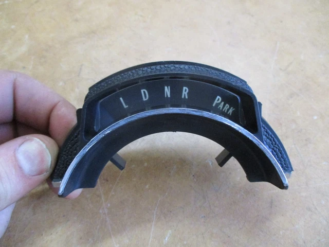 HOLDEN HT HG Powerglide Column Auto Gear Selector Indicator Dash Insert ...