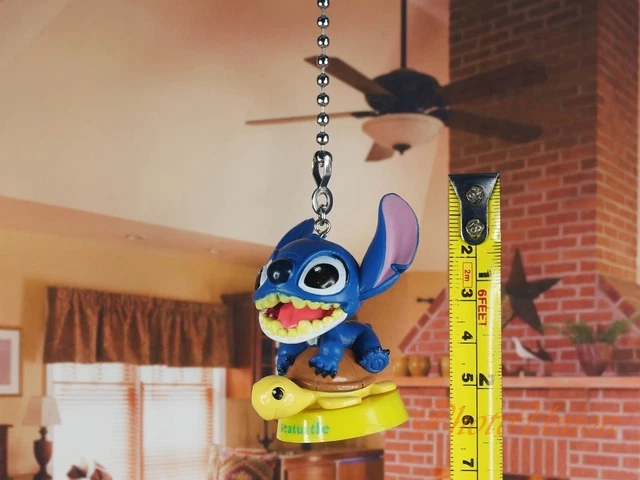 DISNEY LILO AND STITCH Seaturtle Ceiling Fan Pull Light Lamp Chain A350 ...