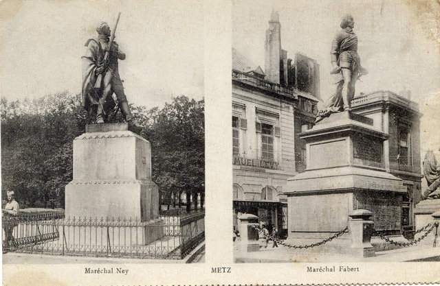 METZ - STATUE Maréchal Ney - Statue Maréchal Fabert EUR 1,20 - PicClick FR