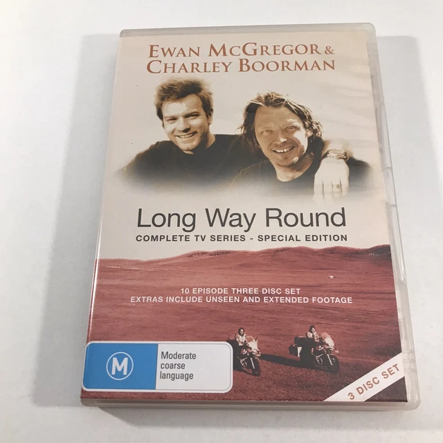 LONG WAY ROUND Complete TV Series Special Edition DVD R4 PAL Ewan ...