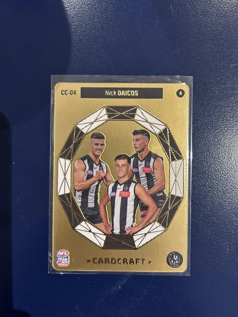 2024 TEAMCOACH GOLD Cardcraft Collingwood Nick Daicos Cc 04 Unused Code ...
