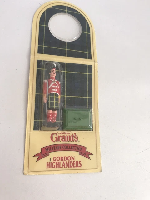 WILLIAM GRANTS MILITARY Collection 1 Gordon Highlanders solider figure ...