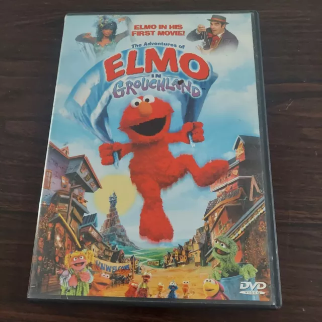 SESAME STREET - The Adventures of Elmo in Grouchland (DVD, 1999 ... SESAME STREET - The Adventures of Elmo in Grouchland (DVD, 1999 ...