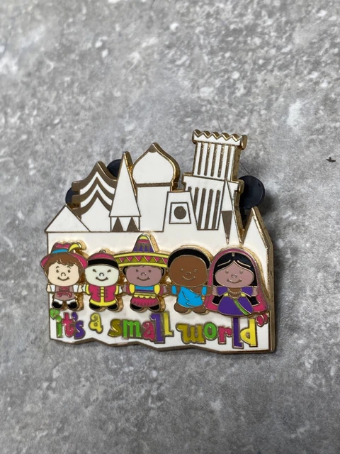 DISNEY WDW IT'S A Small World Pin Children White Castle Attraction Ride ...