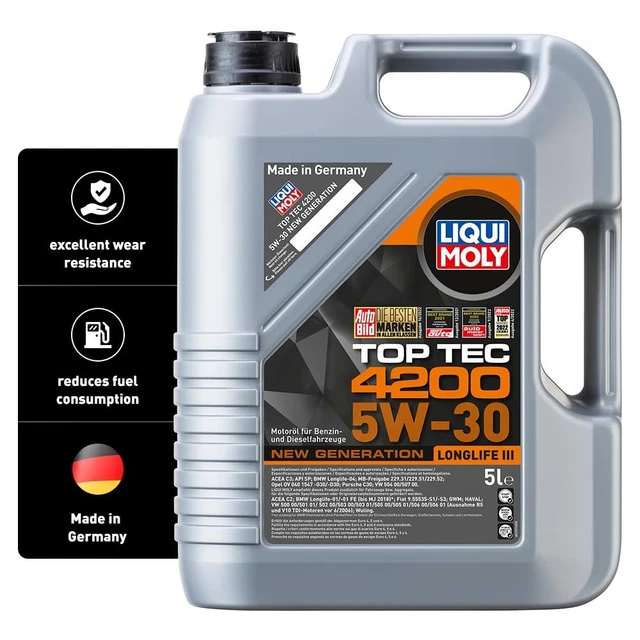 8973 TOP TEC 4200 5W-30 5L £64.13 - PicClick UK