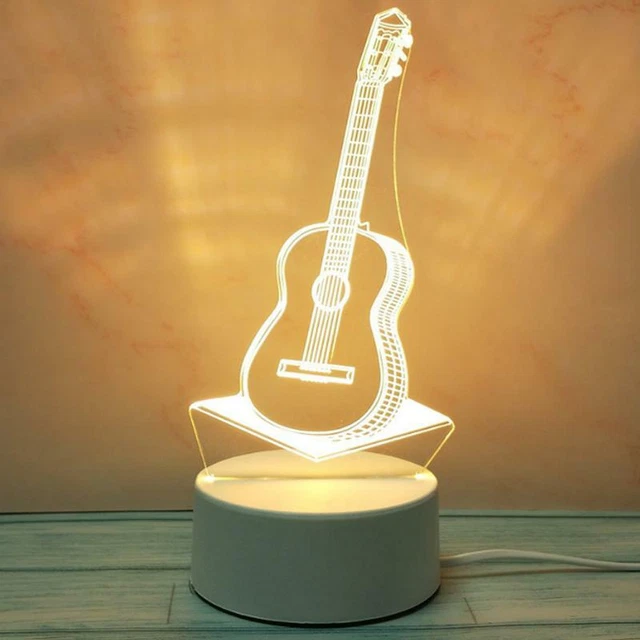 CREATIVE 3D LED Night Light USB Table Lamp Illusion Lamp Kids Girl ...