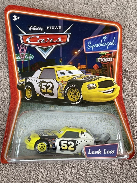 DISNEY PIXAR CARS Supercharged LEAK LESS #52 RACER Diecast 1:55 - Brand ...