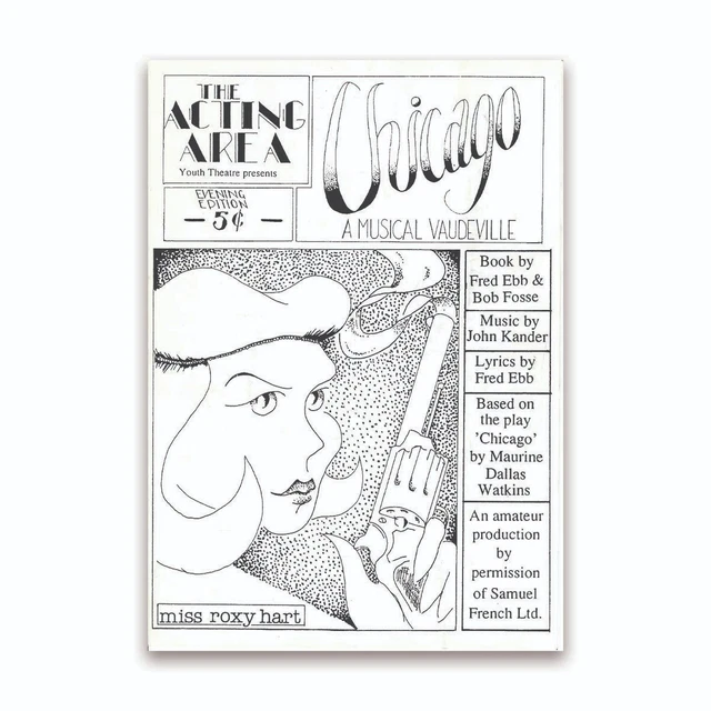 RARE VINTAGE &CHICAGO& Musical Vaudeville Programme Circa 1950s- The ...