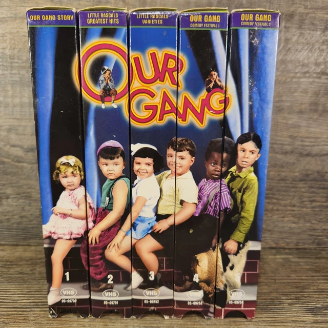 THE LITTLE RASCALS Our Gang Story Complete 5 Pack VHS TAPES £14.20 ...