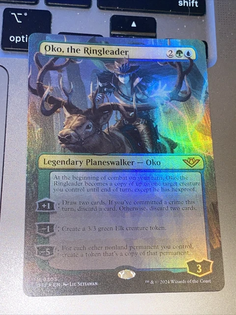OKO, THE RINGLEADER X1 Mtg Outlaws Of Thunder Junction neuf feuille ...
