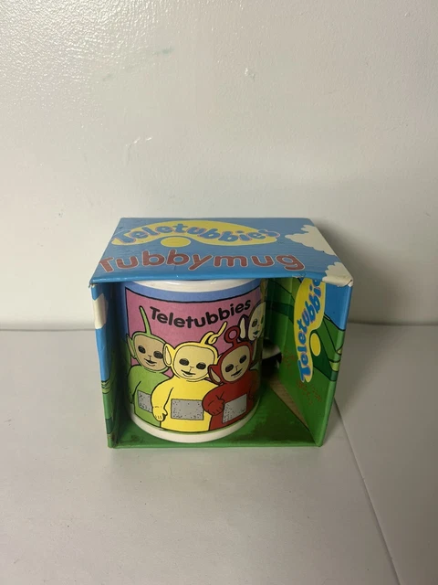 VINTAGE 1996 TELETUBBIES Mug Cup - BBC Worldwide Ragdoll New Boxed £22. ...