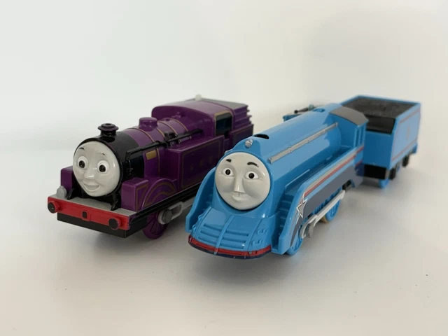 THOMAS THE TANK Tomy Plarail Trackmaster Ryan & Streamlined Shooting ...