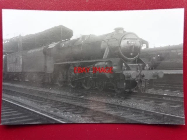 PHOTO LMS Black Five Loco No 45415 £2.00 - PicClick UK