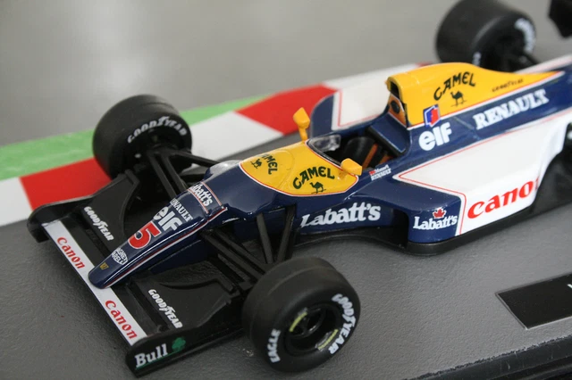 FORMULA 1 CAR collection Williams FW14B Decals Labatts Camel F1 1:43 ...