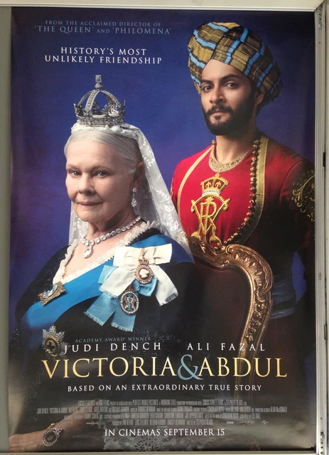 CINEMA POSTER: VICTORIA & ABDUL 2017 (One Sheet) Judi Dench Tim Pigott ...
