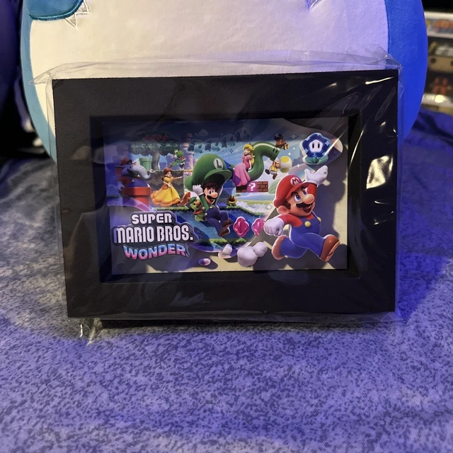 NINTENDO SUPER MARIO Bros Wonder Shadow Box Target Exclusive Bonus ...