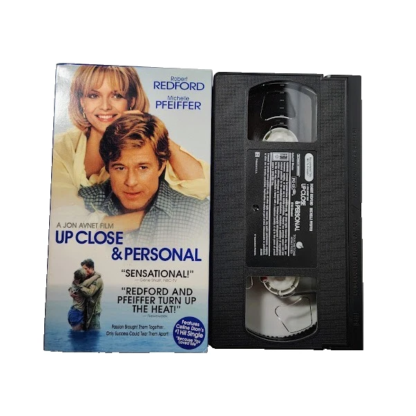 UP CLOSE AND Personal VHS 1996 Movie Drama Romance PG 13 Redford ...