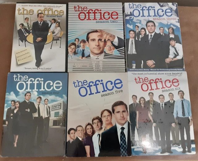 THE OFFICE TV Series COMPLETE SEASONS #1-6 DVD Set 4,3 & 6 NEW SEALED £ ...