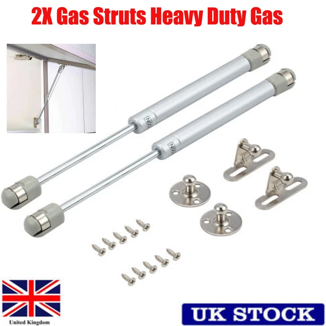 2X 200N GAS Struts Heavy Duty Gas Spring Caravan Camper 268mm Trailer ...