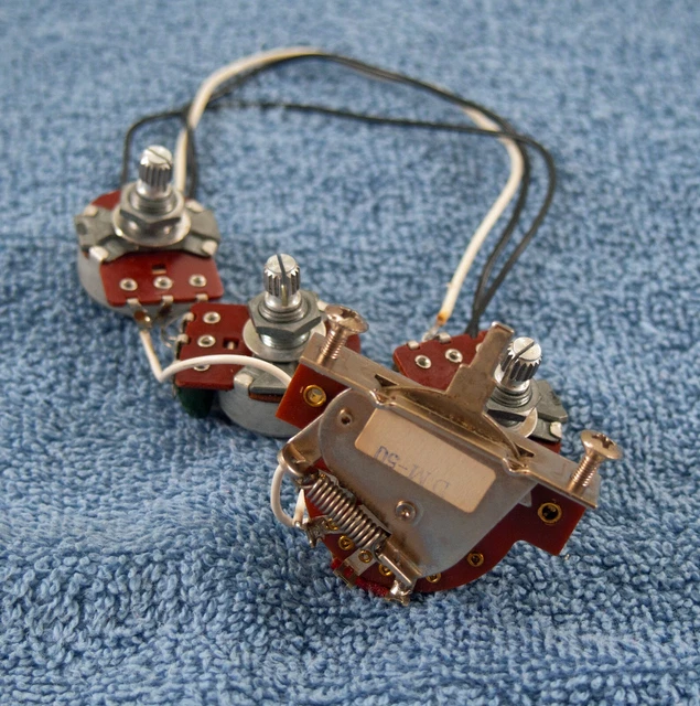 VINTAGE 80'S FENDER Stratocaster DM50 5 way Switch Harness Made in ...