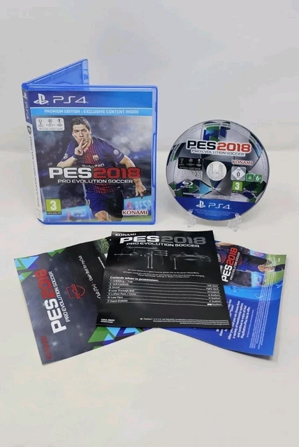 PRO EVOLUTION SOCCER 2018 - Premium Edition (PlayStation 4, PS4) Very ...