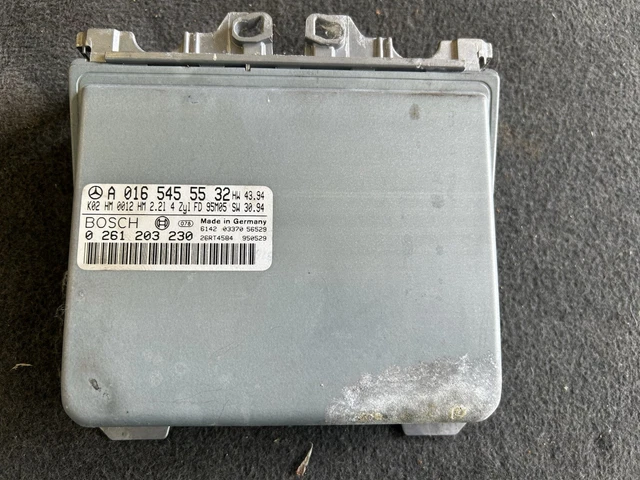 MERCEDES W124 E220 M111 ECU 0165455532 BOSCH £156.72 - PicClick UK