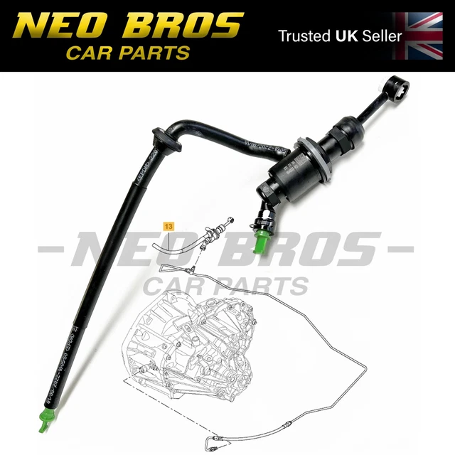 VALEO CLUTCH MASTER Cylinder Vauxhall Movano B Renault Master 3 ...