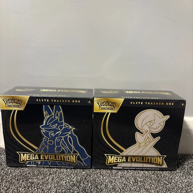 POKÉMON TCG MEGA Evolution Lucario And Gardevoir Elite Trainer Box ETB ...
