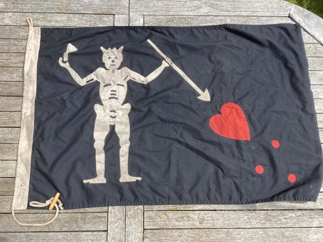 RARE SAS ORIGINAL special forces vintage Edward Teach pirate flag ww2 £ ...