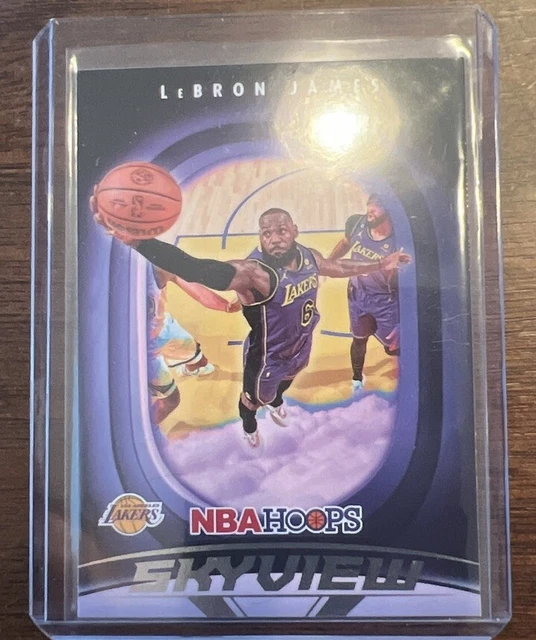 2023-24 INSERTO BASE NBA Hoops LeBron James Skyview #7 Lakers EUR 2,85 ...