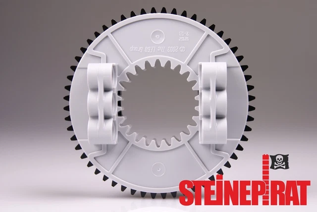 LEGO® 1X 48452CX1 (-NEU-) Technic Drehscheibe / Drehkranz hellgrau ...