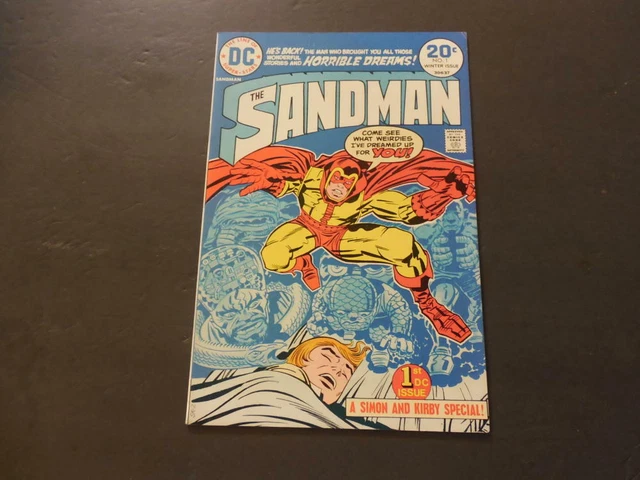 SANDMAN #1 WINTER 1974 Bronze Age DC Comics Jack Kirby ID:16104 EUR 28 ...