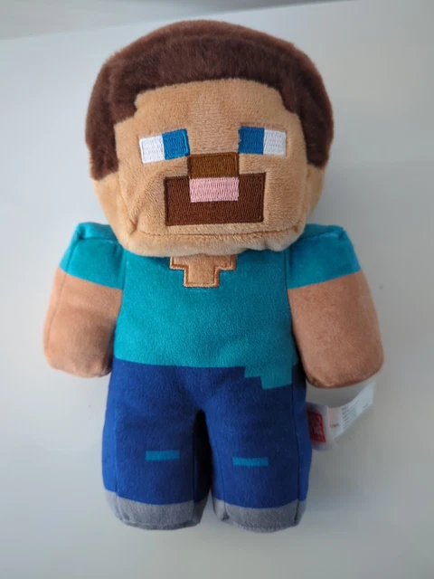 MINECRAFT STEVE PLUSH Mojang Studios Mattel Plush Soft Toy £13.10 ...
