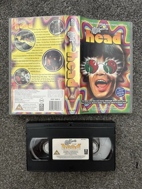 THE MONKEES HEAD VHS Video Rare Free P+P £14.95 - PicClick UK