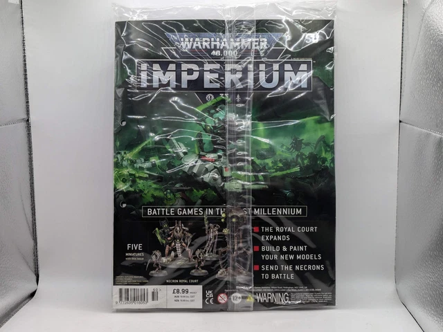 WARHAMMER 40K: IMPERIUM Magazine Issue 50 Necron Royal Court (SPRUE0076 ...