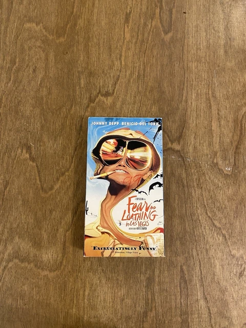 FEAR AND LOATHING in Las Vegas VHS 1998 Universal Johnny Depp Benicio £ ...