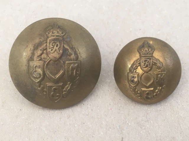 WW2 ERA REME, Royal Electrical & Mechanical Engineers Buttons Large ...