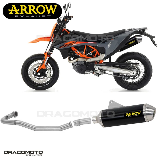 KTM 690 SMC R 2019-2021 Impianto completo ARROW RACE-TECH ALU Nero EUR ...