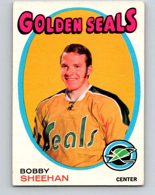(HCW) V9506--1971-72 O-PEE-CHEE #177 Bobby Sheehan RC Golden Seals $3. ...