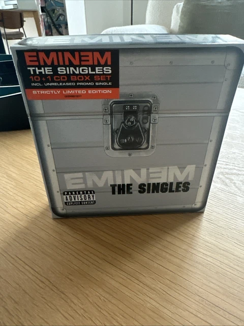 EMINEM THE SINGLES 10+1 CD Box Set Strictly Limited Edition Very Rare ...