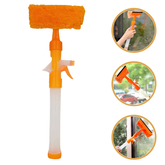 WINDOW SQUEEGEE 3-IN-1 Squeegee Portable Household Automotive Window ...