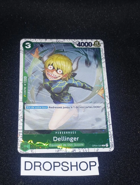 CARTE ONE PIECE FR - PRB01 - Delinger - OP04 029 - C - FOIL EUR 2,85 - PicClick FR