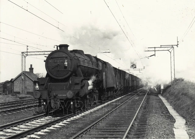 1 BLACK & WHITE 7x5 BR STEAM RAILWAY PRINT PHOTOGRAPH.1960`s £1.10 ...