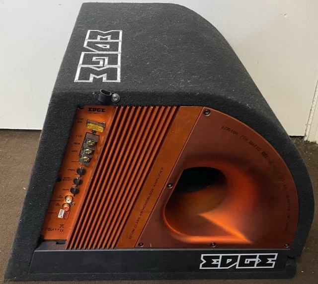EDGE EDB10A ACTIVE 10" Bass Subwoofer Ported 750w (VGC, FREE UK POSTAGE ...