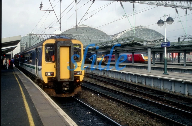 BRITISH RAIL DIESEL Multiple Unit Sprinter Dmu 156466 Manchester Orig Slide+Copy £1.75 - PicClick UK