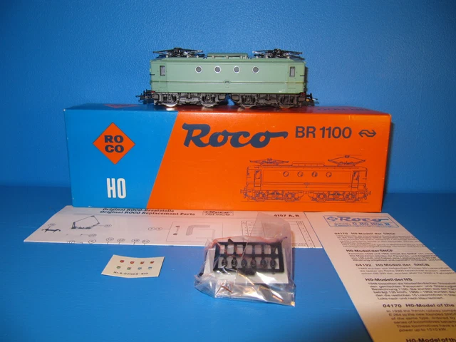 ROCO H0 LOCOMOTIVA elettrica BR 1100 der NS n. 04157 A TOP in IMBALLO ...