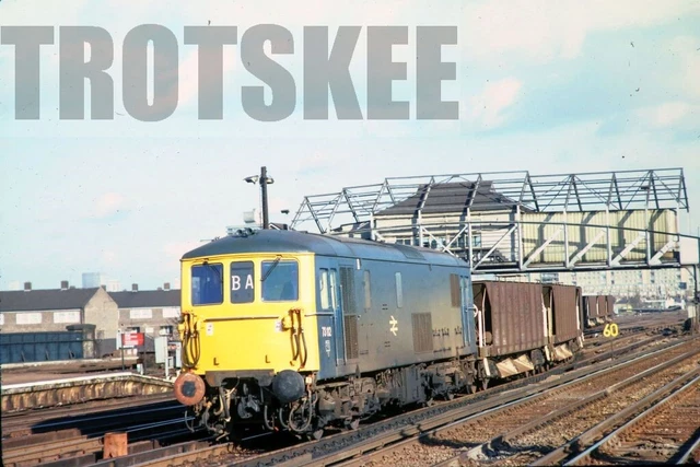 35MM SLIDE BR British Railways Electric Loco Class 73 73112 Clapham ...