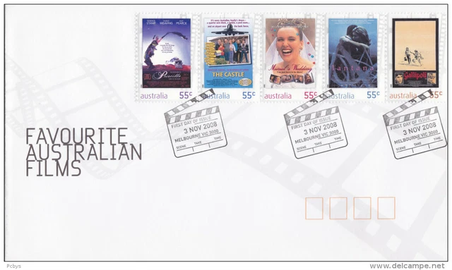 AUSTRALIE AUSTRALIA TB FDC films australiens 2008 EUR 2,00 - PicClick FR